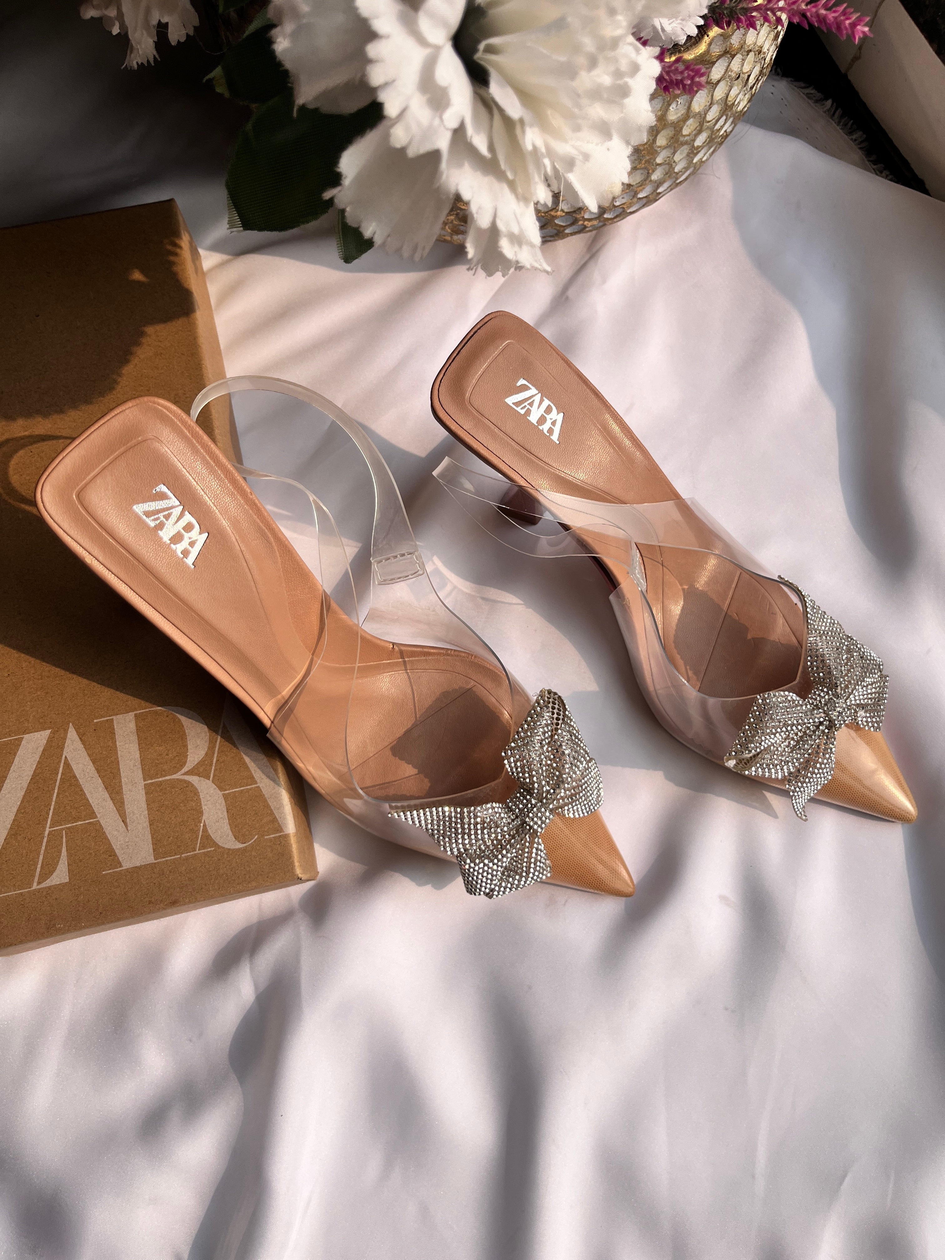 Zara Signature Heels – The Crystal Blooms
